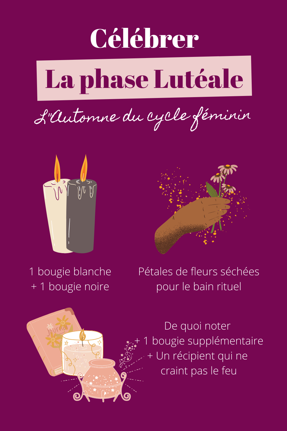 Rituel d'automne pour ton cycle menstruel | MoonFlow